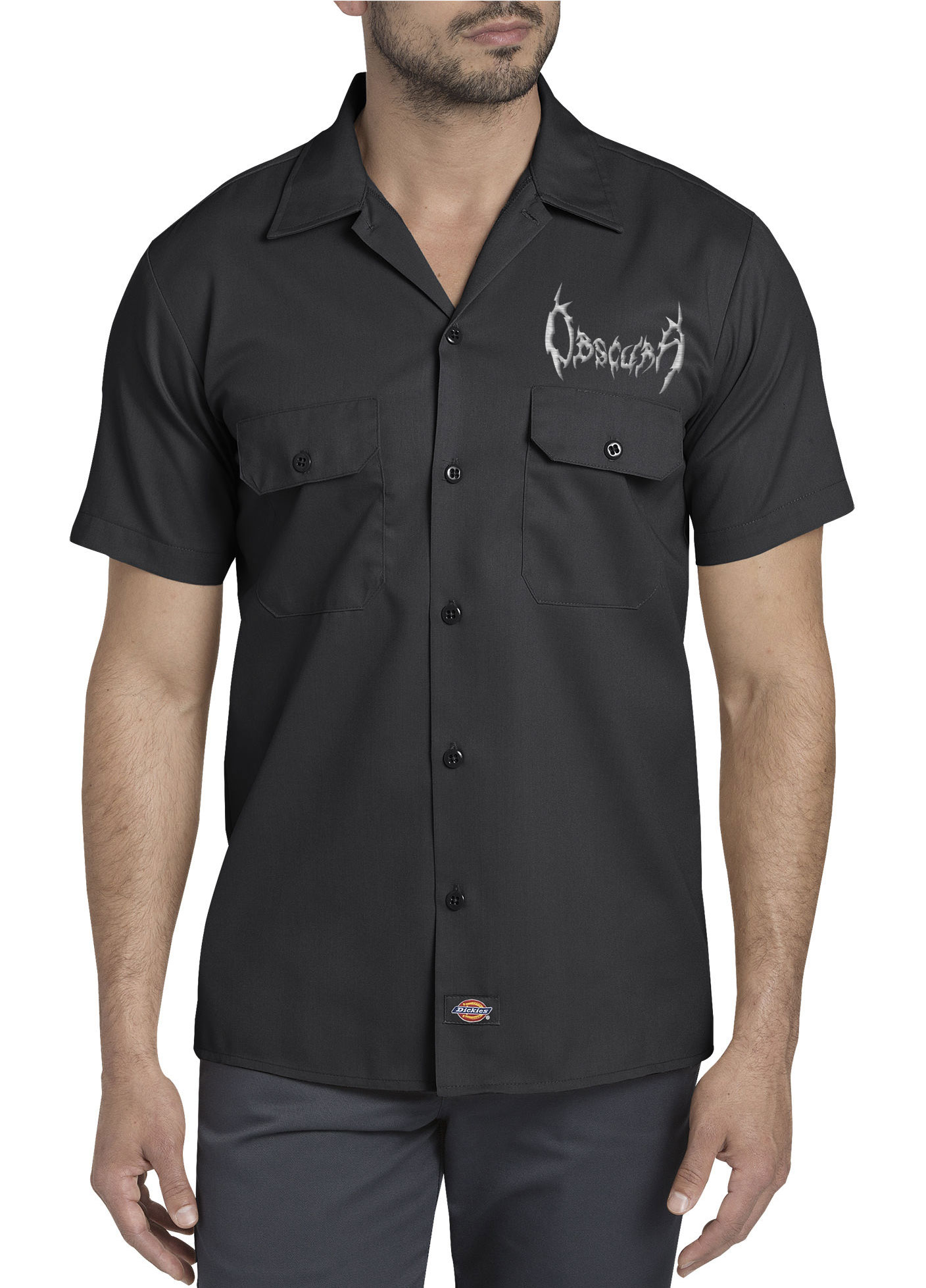 OBSCURA | Silver Logo Work Shirt DICKIES – Obscura